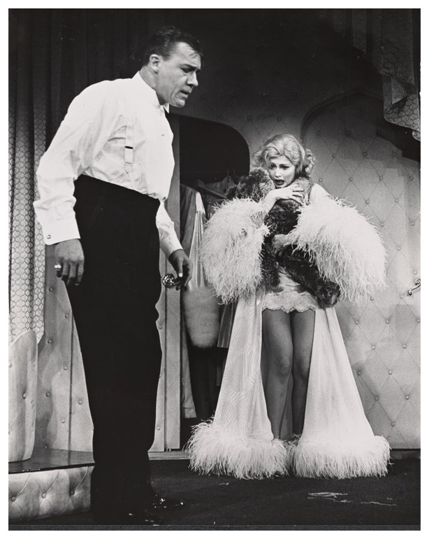 Robert Burr, Pamela Tiffin