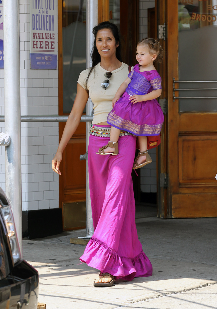 Padma Lakshmi & Krishna Thea Lakshmi
