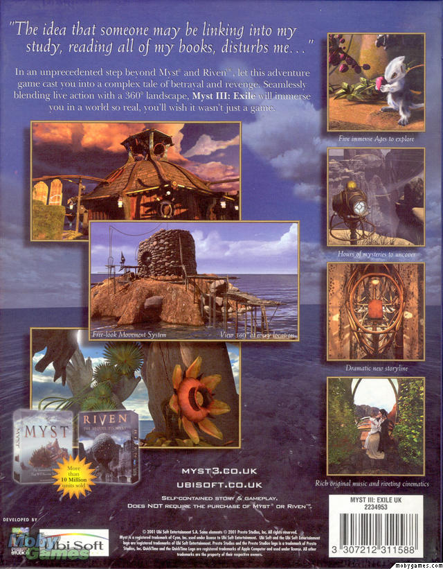 Picture of Myst III: Exile