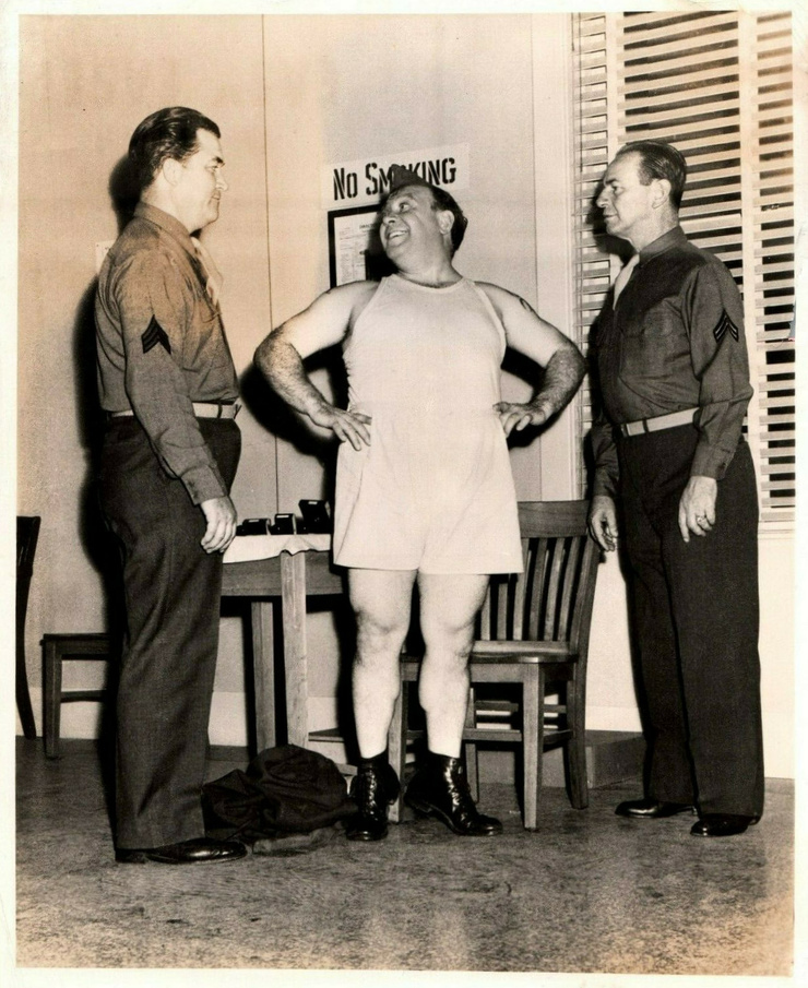 Ralph Dunn, Joe Besser, Syd Saylor