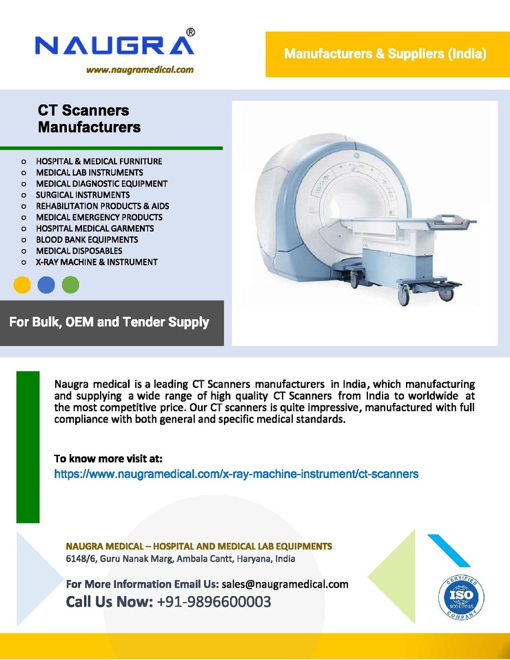 CT Scanners Manufacturers