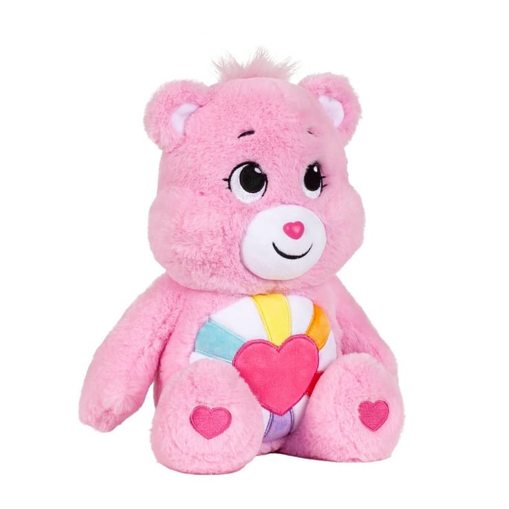 Picture of Care Bears Hopeful Heart Bear 14" Medium Plush Stuffed Animal