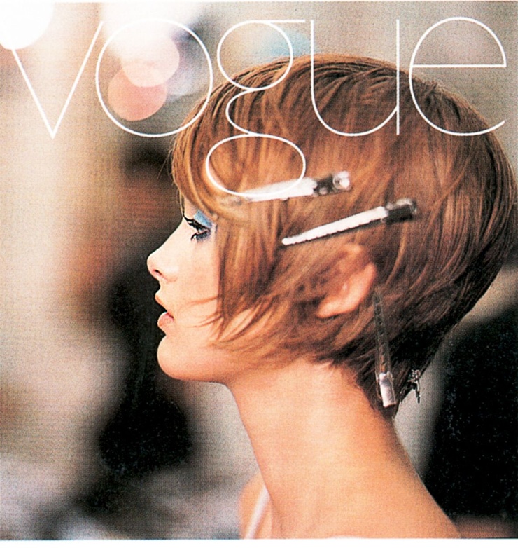 Backstage - Trish Goff for Vogue UK by Robert Fair