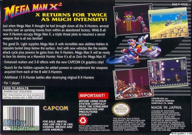 Picture of Mega Man X2