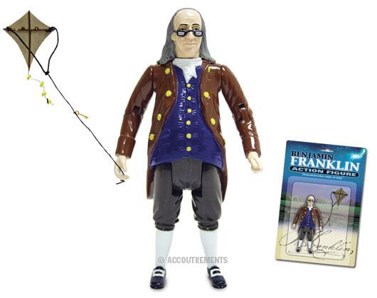 Ben Franklin action figure
