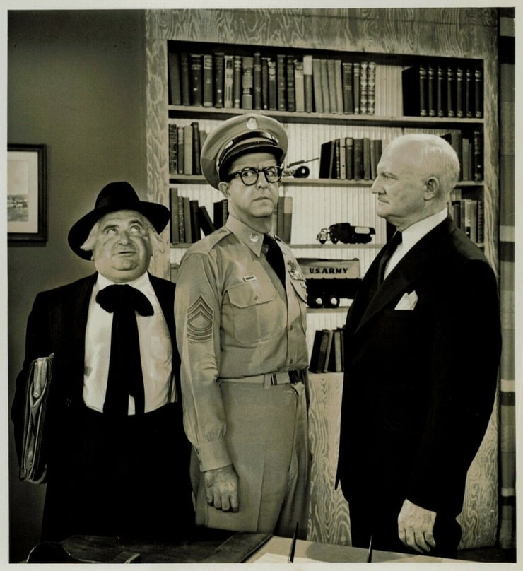 Maurice Gosfield, Phil Silvers, Raymond Bramley
