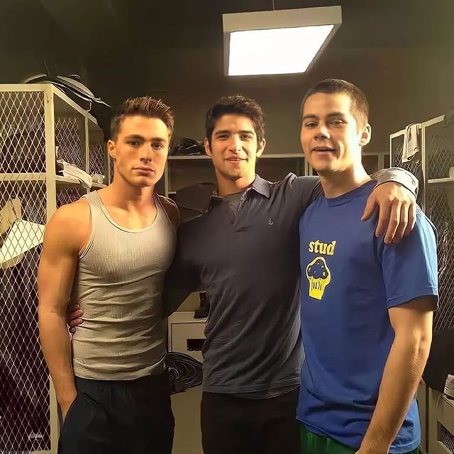 Colton Haynes, Tyler Posey and Dylan O'Brien