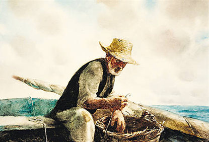 Picture of Santiago (The Old Man and the Sea)