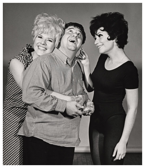 Karen Morrow, Luba Lisa, Buddy Hackett