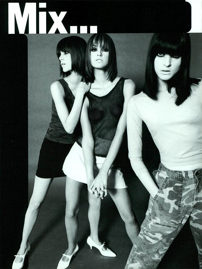 Trish Goff - Vogue Italia, April 1995