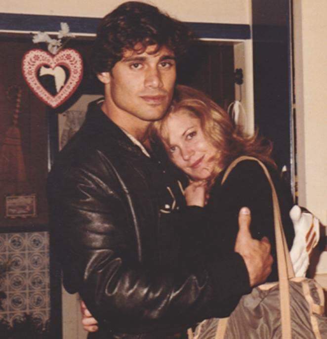 Steven Bauer and Melanie Griffith