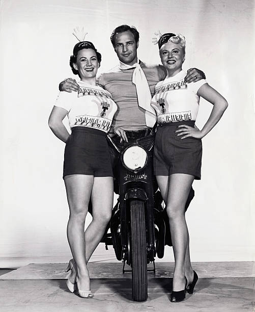 Yvonne Doughty, Marlon Brando, Peggy Maley