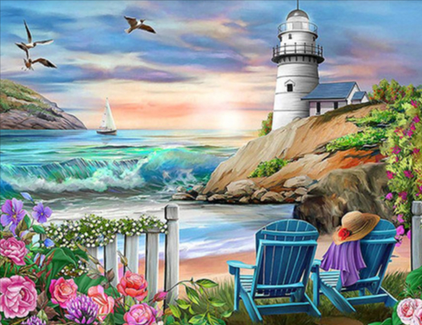 Lighthouse Scene
