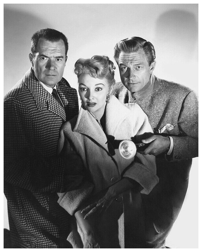 Frank Lovejoy, Mari Blanchard, Richard Denning
