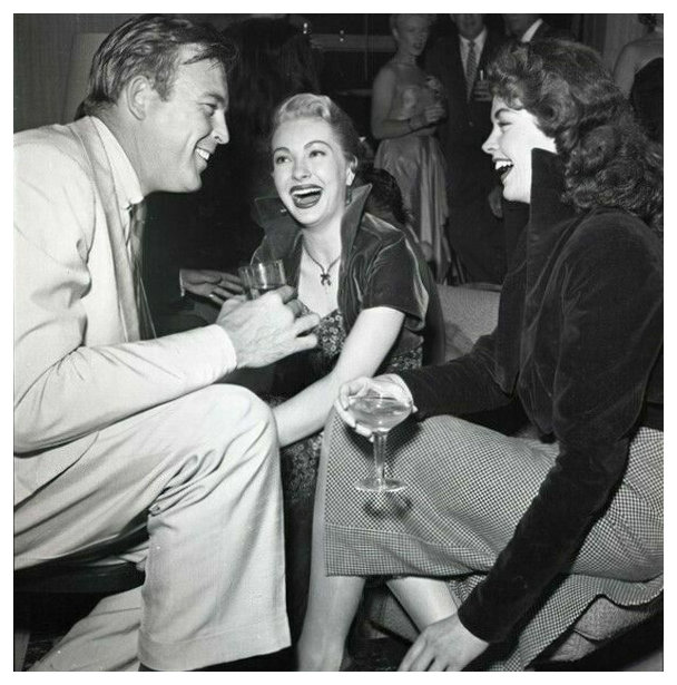 Scott Brady, Lori Nelson, Barbara Darrow