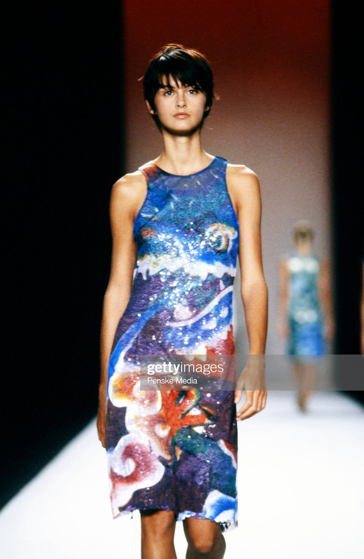 Trish Goff - Vivienne Tam Spring 2000 Runway