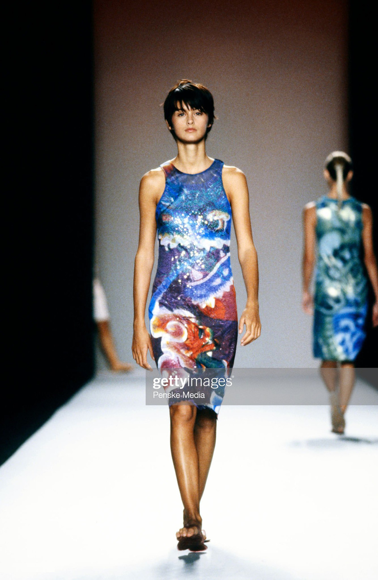 Trish Goff - Vivienne Tam Spring 2000 Runway