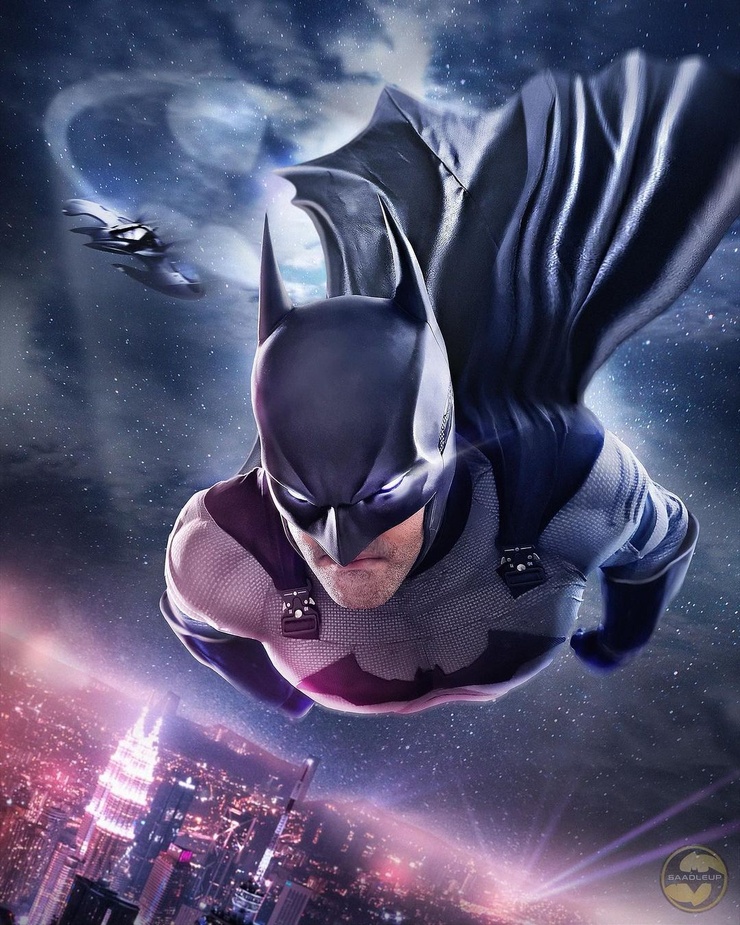Saadleup as Batman