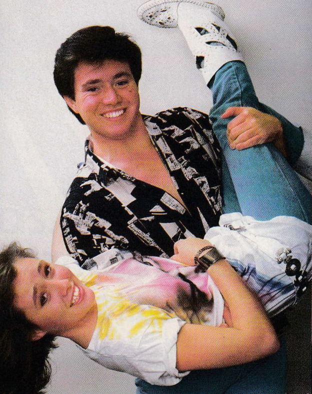 1986 Shannen and Sean Doherty by Lynn McAffe