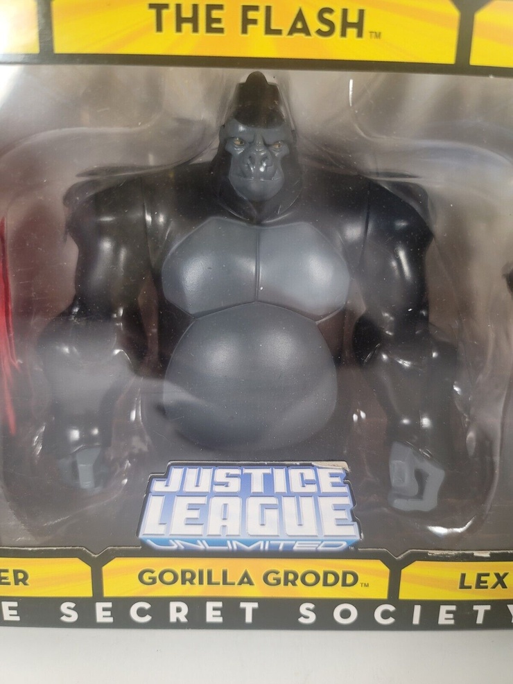 Image of JLU "The Secret Society" Gorilla Grodd Action Figure 6 Pack
