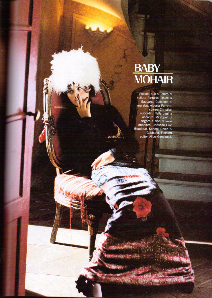 Trish Goff - Vogue Italia, August 1994