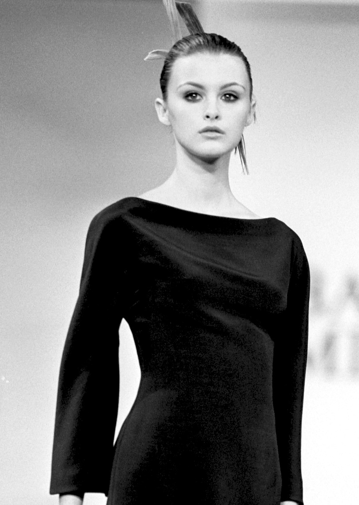 Trish Goff - Badgley Mischka Fall 1995