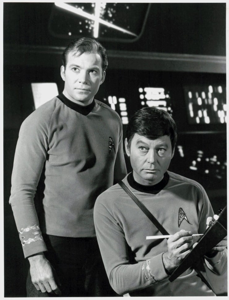 William Shatner, DeForest Kelley