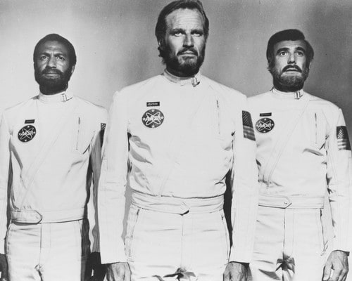 Jeff Burton, Charlton Heston, Robert Gunner