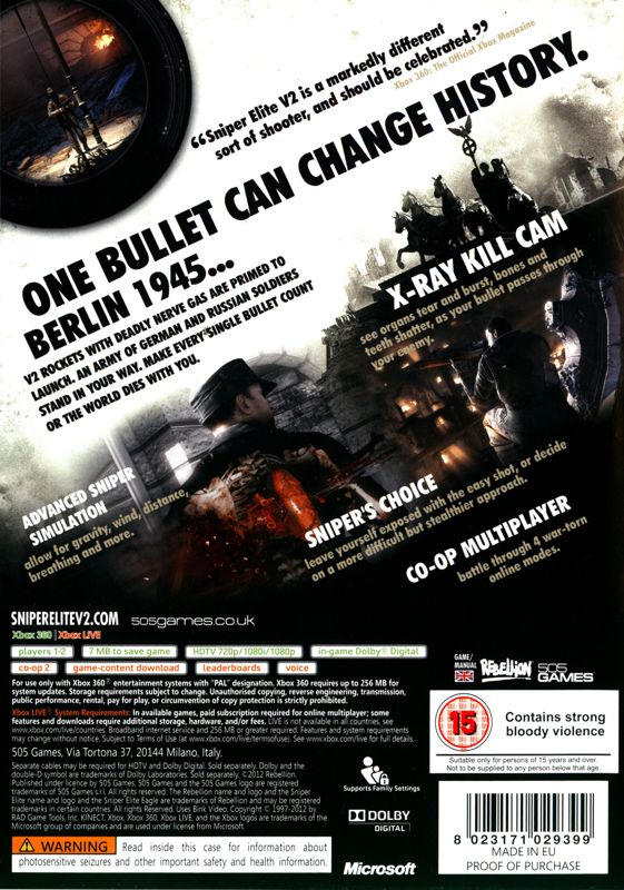 Picture of Sniper Elite V2