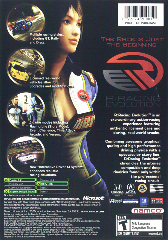 Picture of R: Racing Evolution