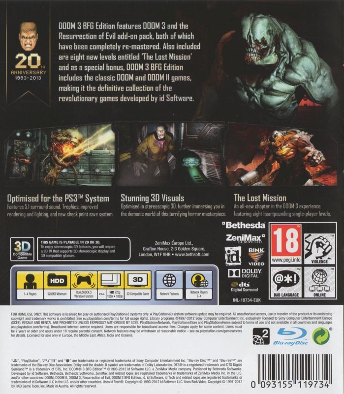 Picture of DOOM 3: BFG Edition