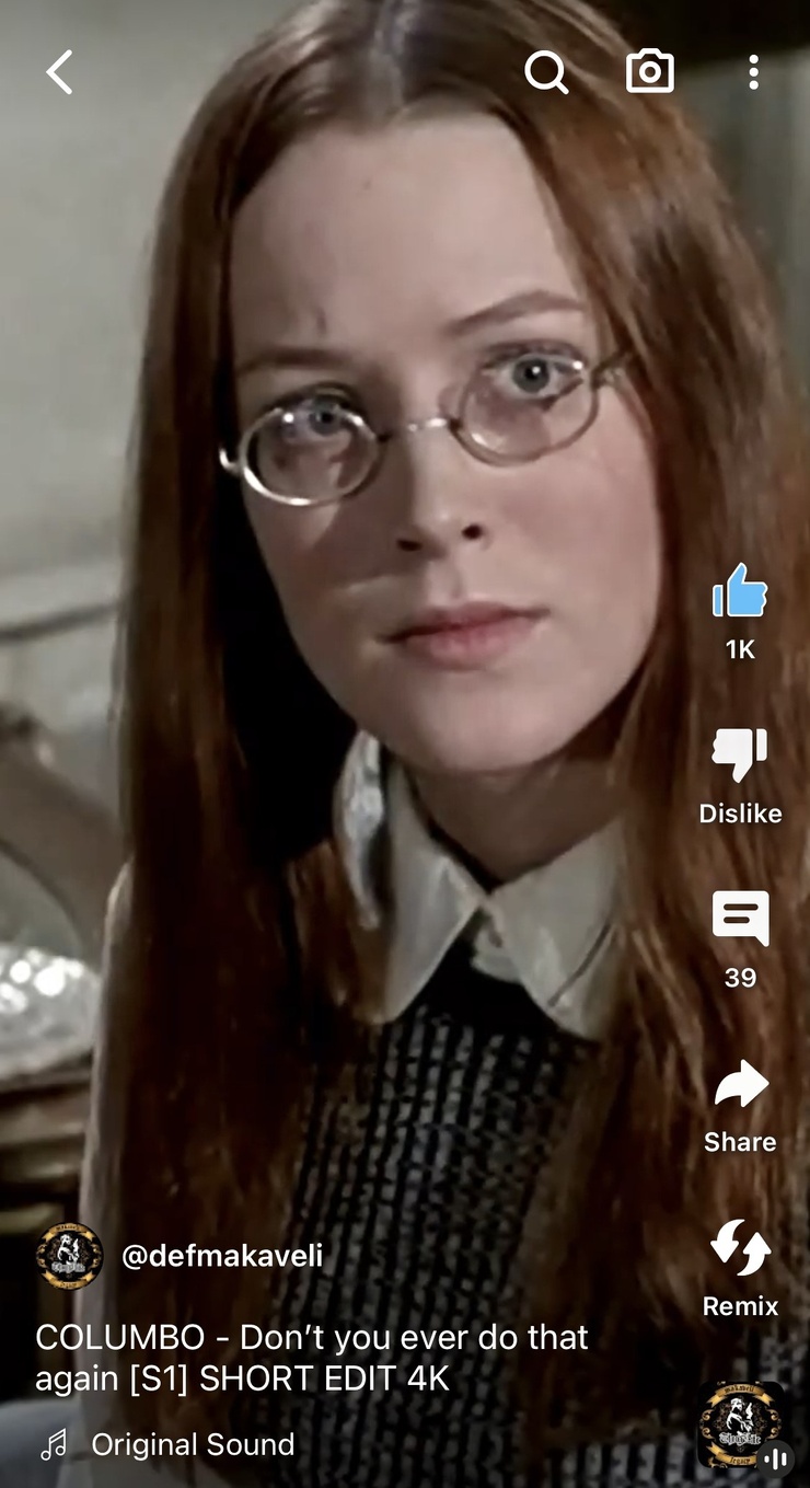 Columbo, 1971- screenshots from You Tube short...