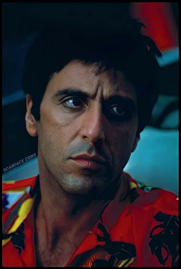 Picture Of Al Pacino as Tony Montana in Scarface Z