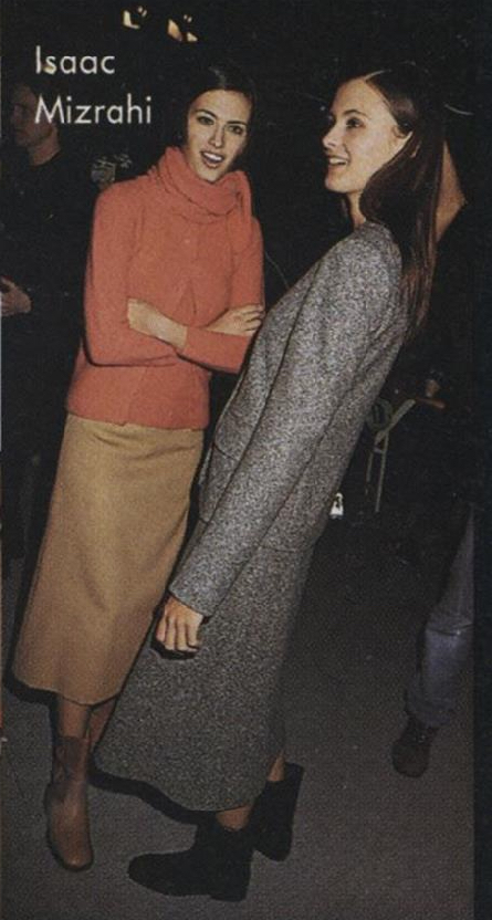 Trish Goff - Isaac Mizrahi FW 1998 BTS