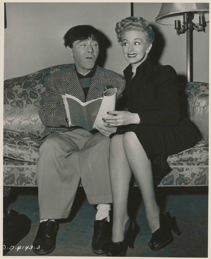 Moe Howard, Christine McIntyre