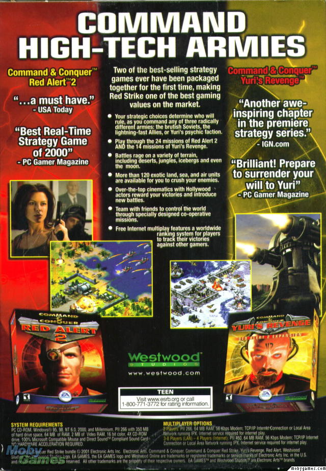 Image of Command & Conquer Red Alert 2: Gold // Red Strike