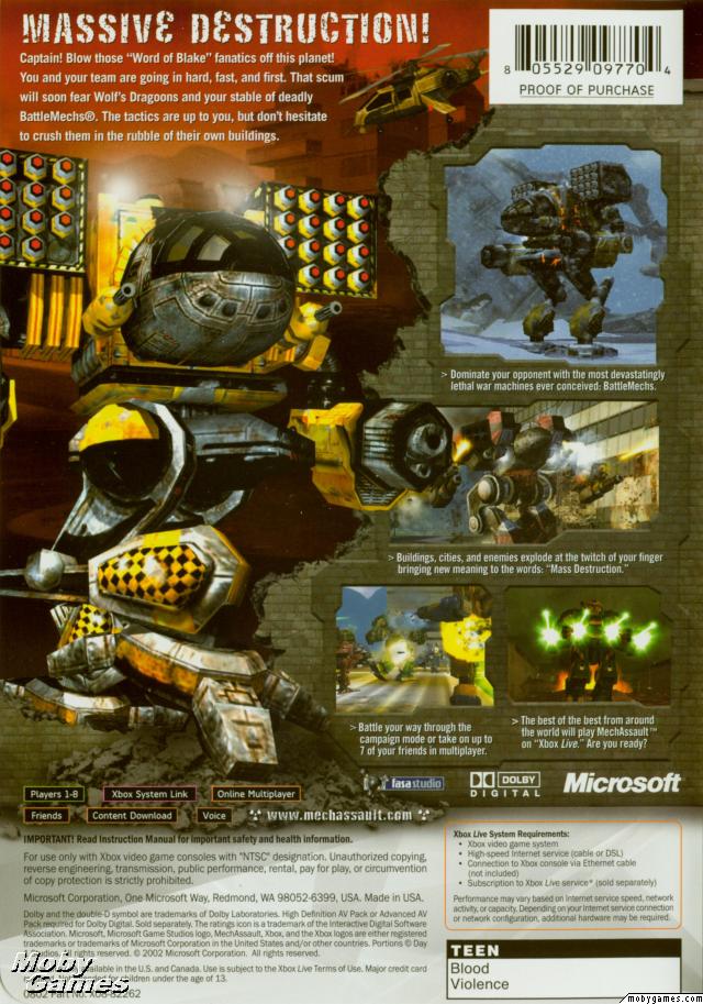 MechAssault image