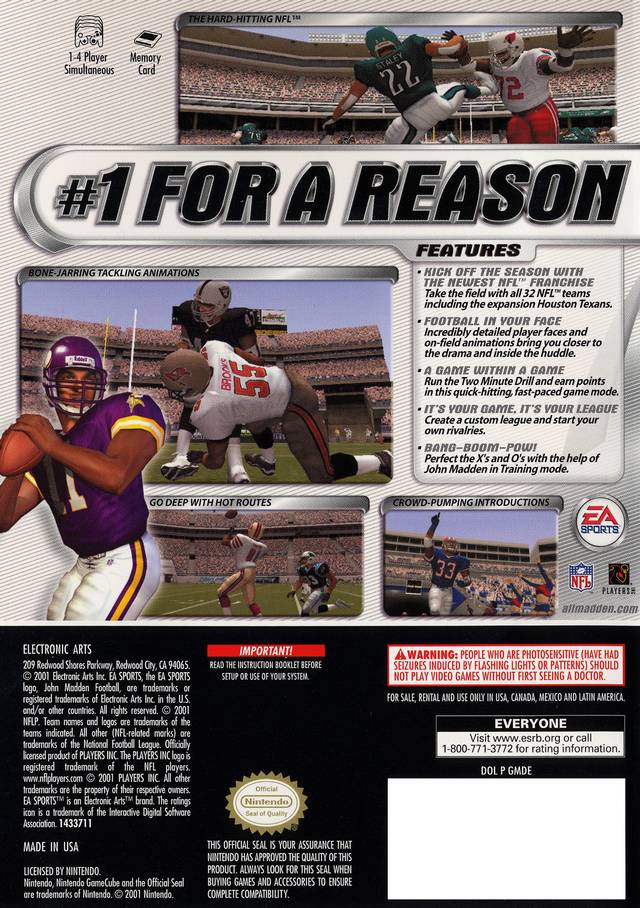 Madden NFL 2002 picture