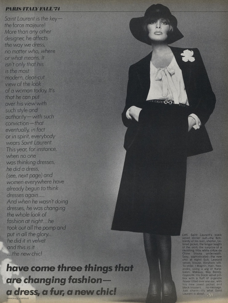 Vogue US October 1974