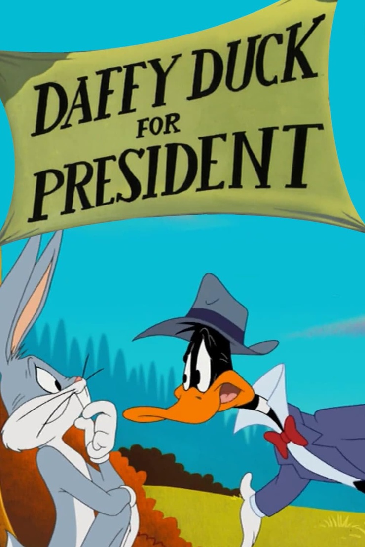 Image of Daffy Duck for President