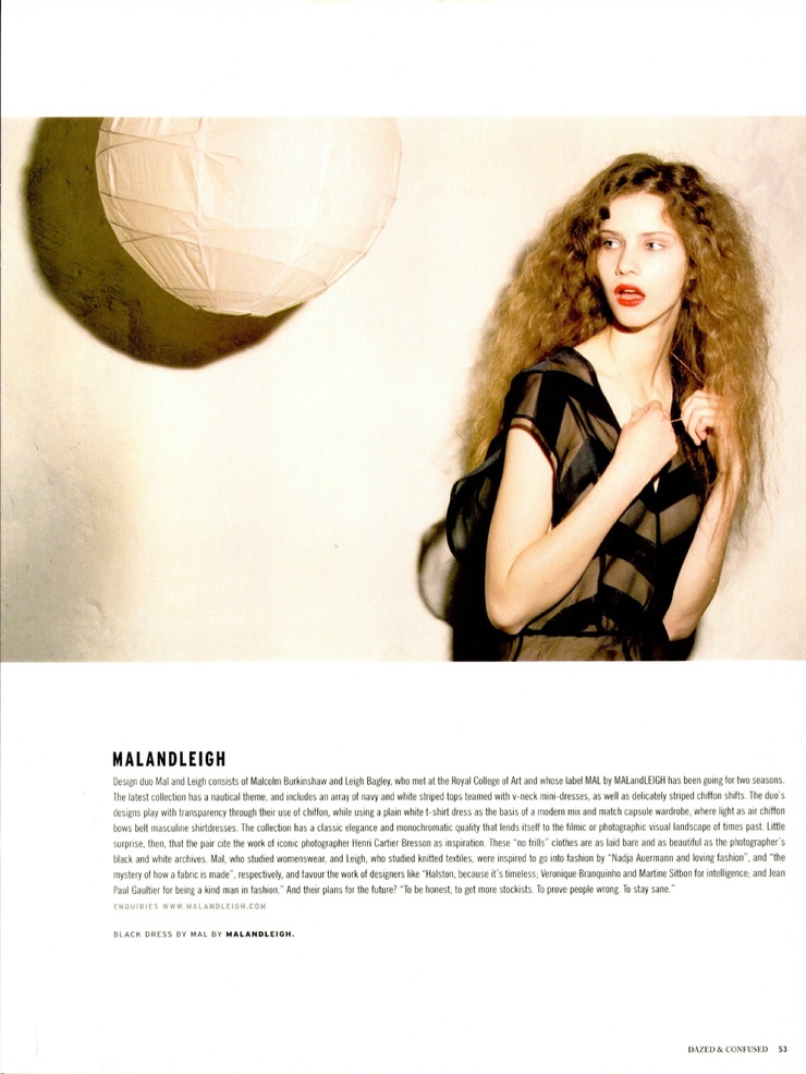 Dazed & Confused UK August 2005