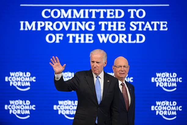Joe Biden, Klaus Schwab