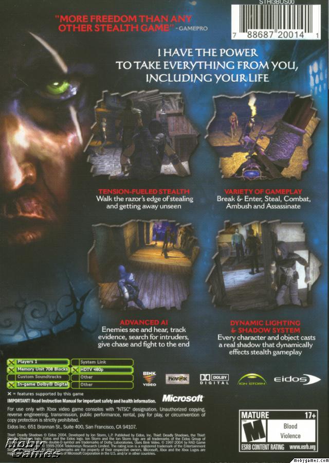Thief: Deadly Shadows image