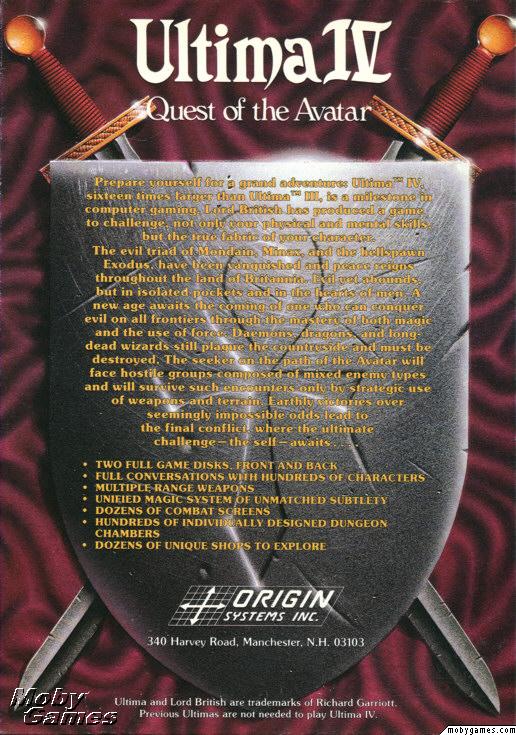 Picture of Ultima IV: Quest of the Avatar