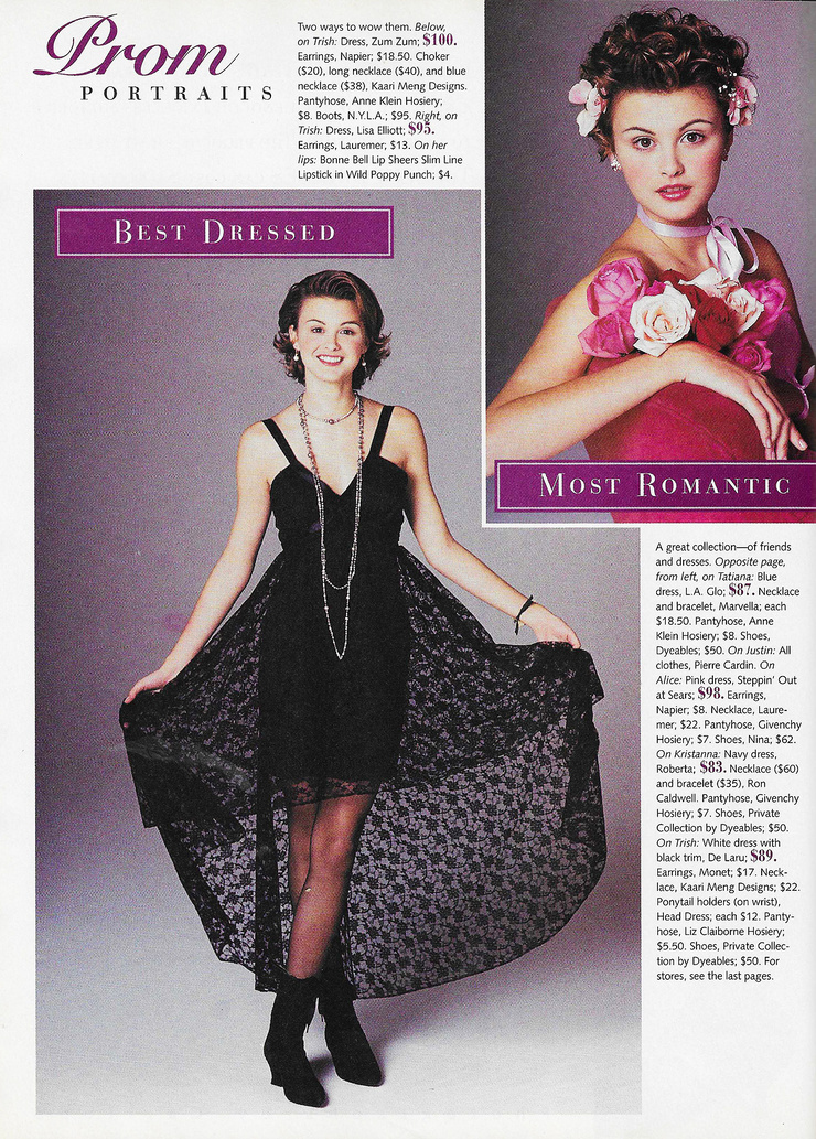 Trish Goff - Just Seventeen US, March 1994