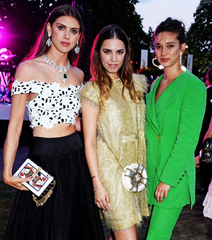 Sabrina Percy, Amber Le Bon, Renee Stewart