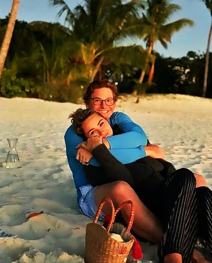 Saskia Connery and Philip Muhr