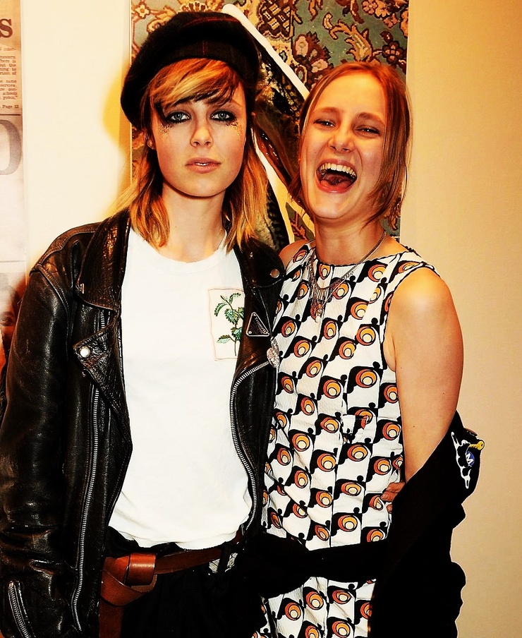 Edie Campbell and Olympia Campbell