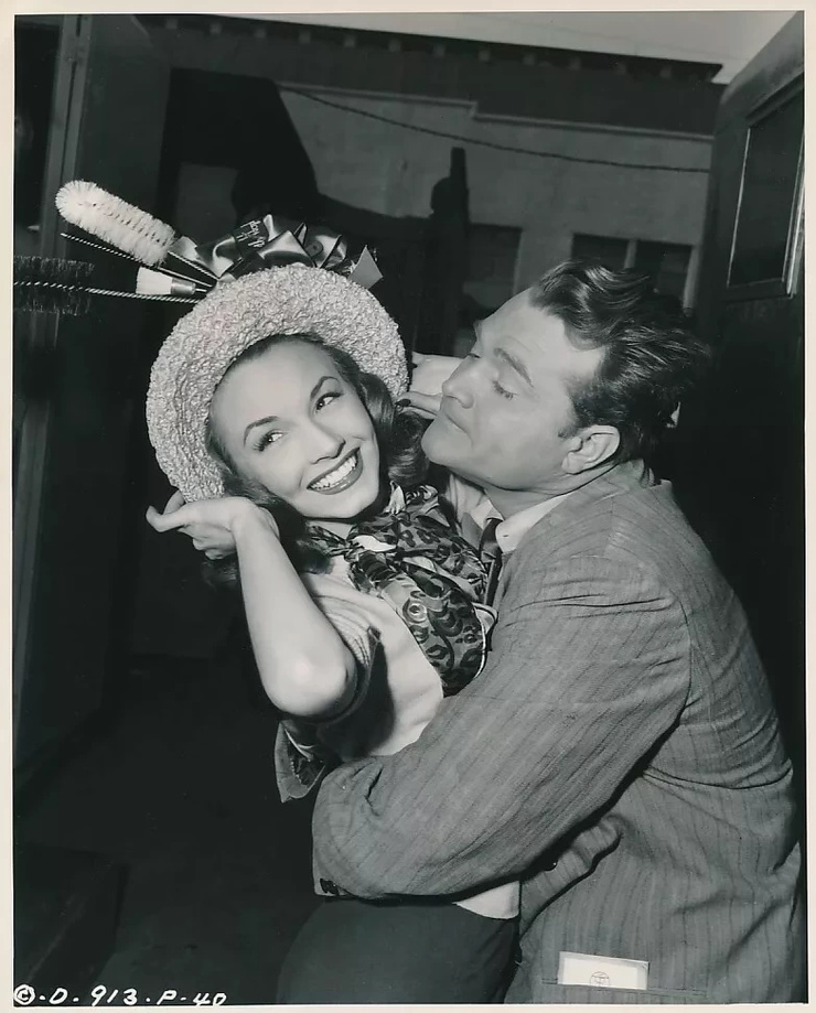 Janet Blair, Red Skelton