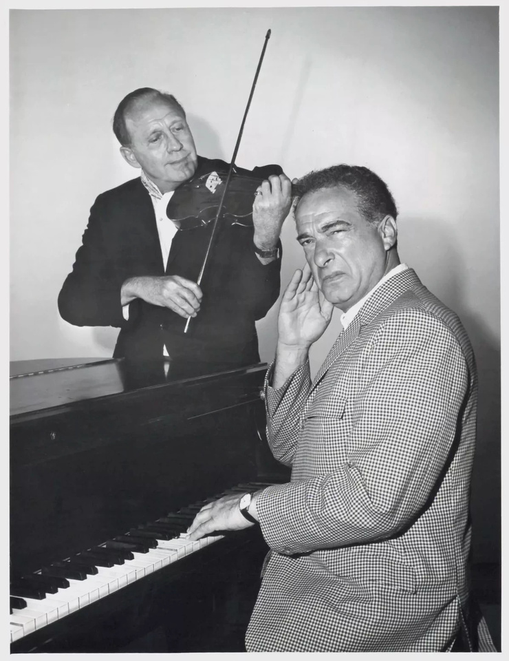 Jack Benny, Victor Borge